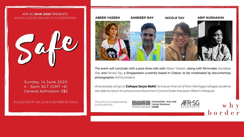 Refugee Awareness Week: Film Screening ‘Safe’ - The Media Line