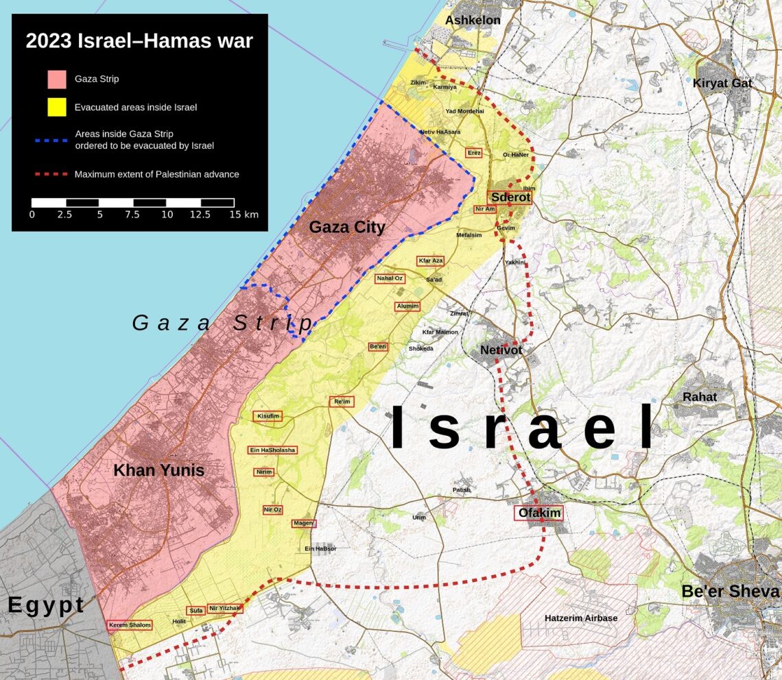 Gaza Envelope Devastation Mapped - The Media Line