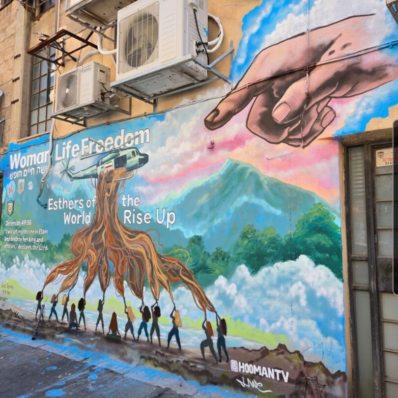 Building Bridges Through Art: My Journey Creating 18 Murals in Israel ...